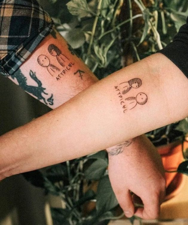 Match tattoo ideas · Grisáceos Ink